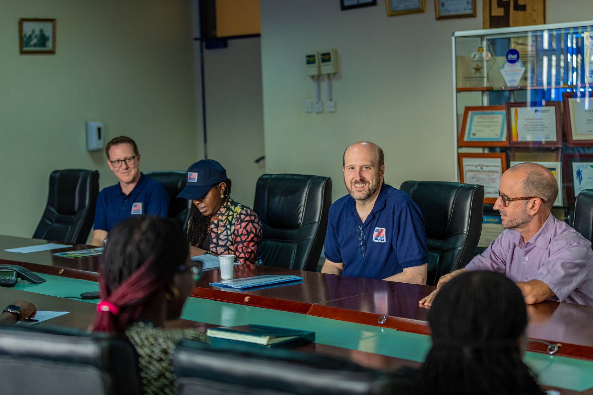 U.S. Ambassador and CDC Director Visit RHSP | Rakai Health Sciences Program